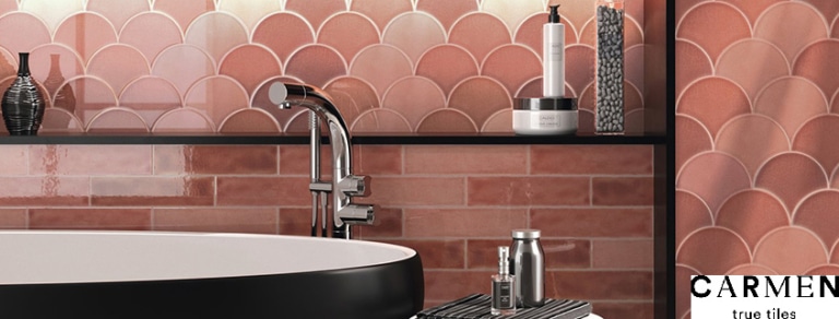 Carmen True Tiles | Handvorm Wandtegels